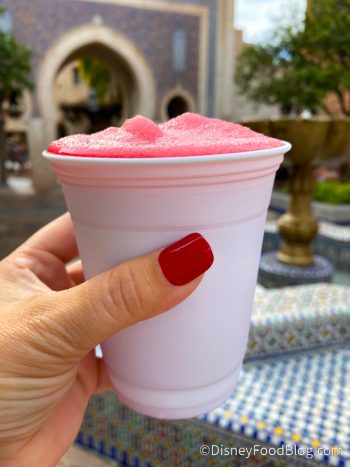 REVIEW: This New Slushy At Disney World Says PUCKER UP! | the disney ...