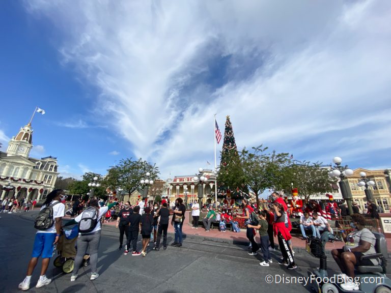 PHOTOS and VIDEOS! Check Out the Christmas Eve Crowds in Disney World ...