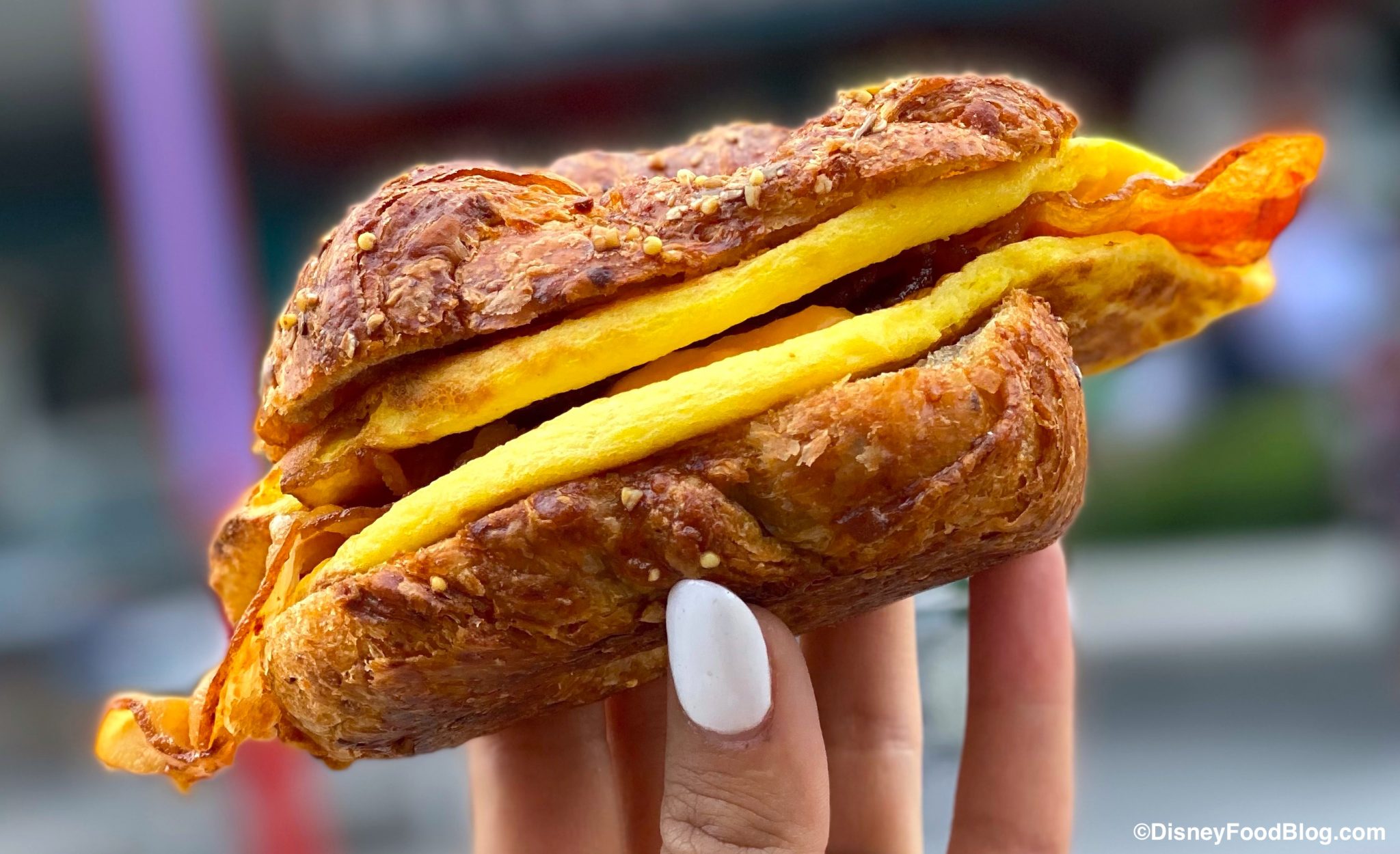 REVIEW! This Breakfast Sandwich in Disney World is Filling AND Budget ...