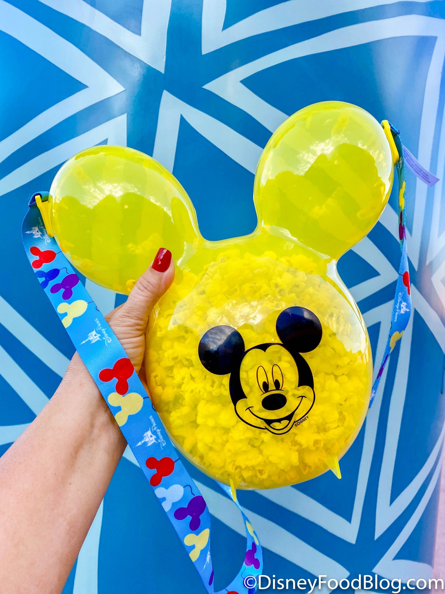PICS: A Yellow Mickey Balloon Popcorn Bucket Is Now Available in Disney ...