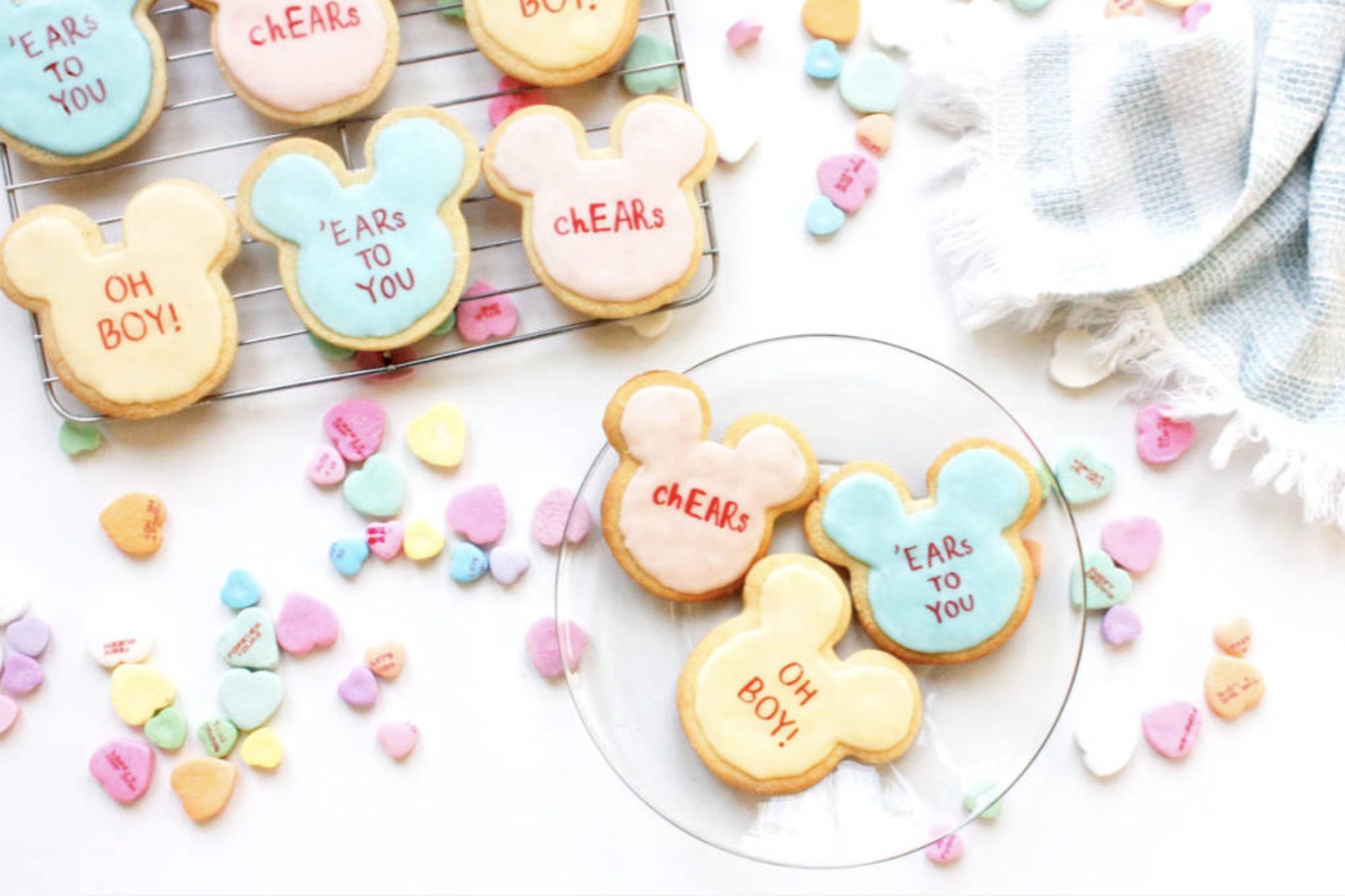 Disney RECIPE: Mickey Sweetheart Cookies! - Disney by Mark