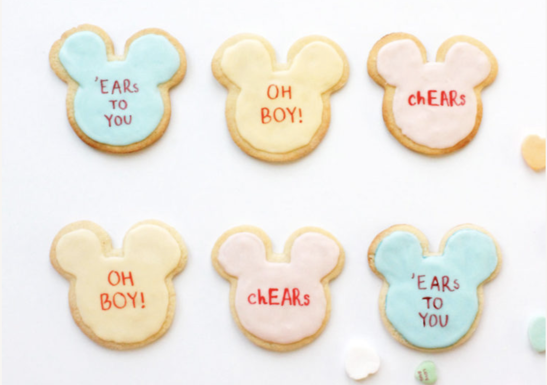 Disney RECIPE: Mickey Sweetheart Cookies! - Disney by Mark