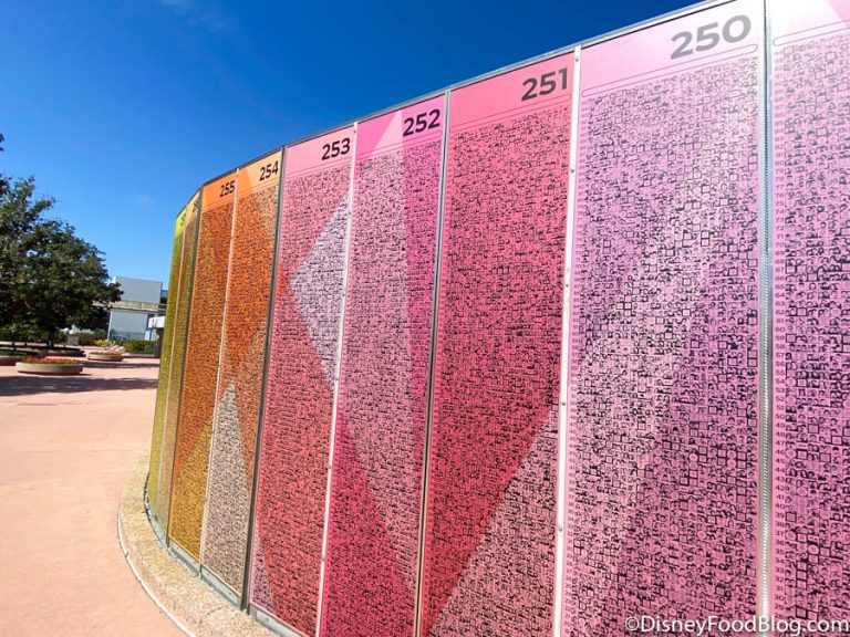 PHOTOS: Even MORE Leave a Legacy Panels Installed in EPCOT | the disney ...