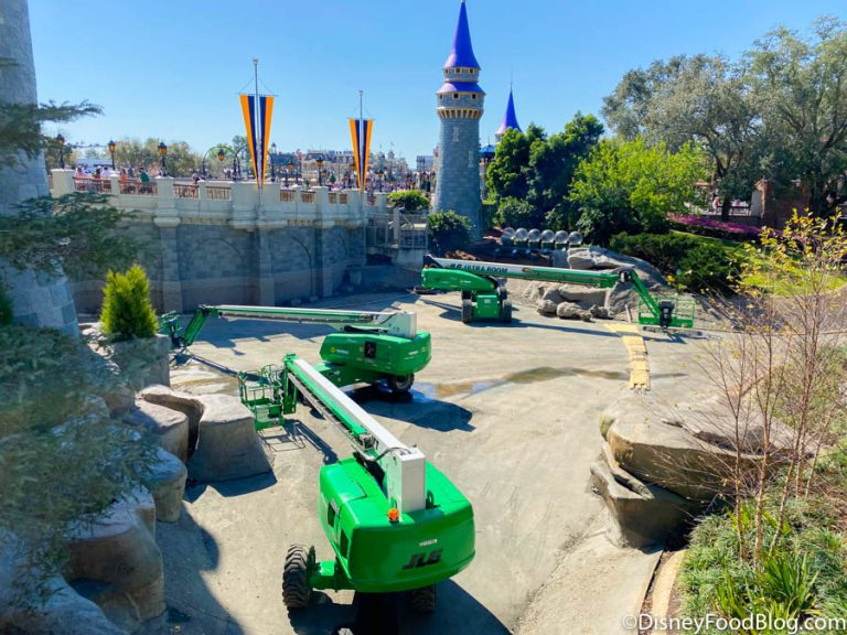PHOTOS: Disney's Cinderella Castle Construction Saga Continues | the ...