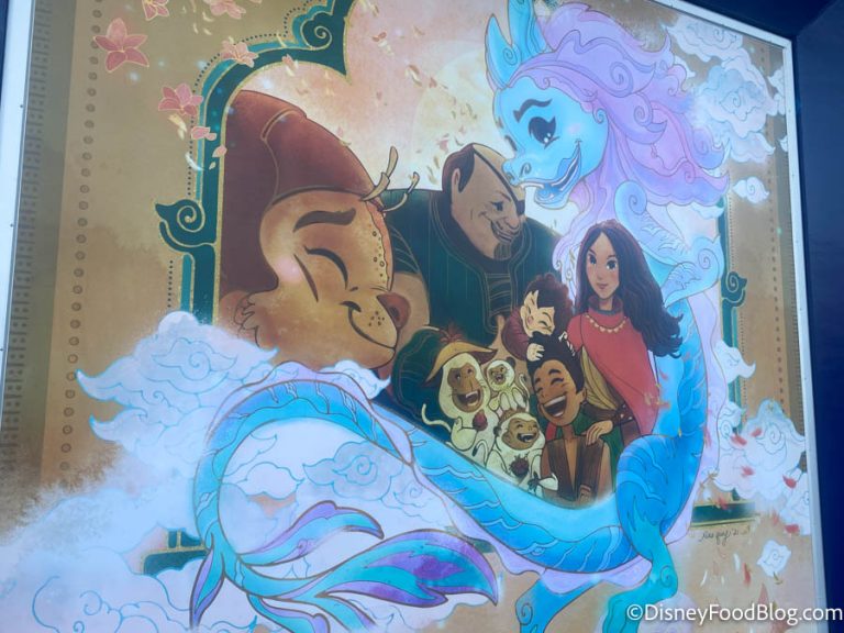 NEW 'Raya and the Last Dragon' Artwork Debuts at Downtown Disney | the ...