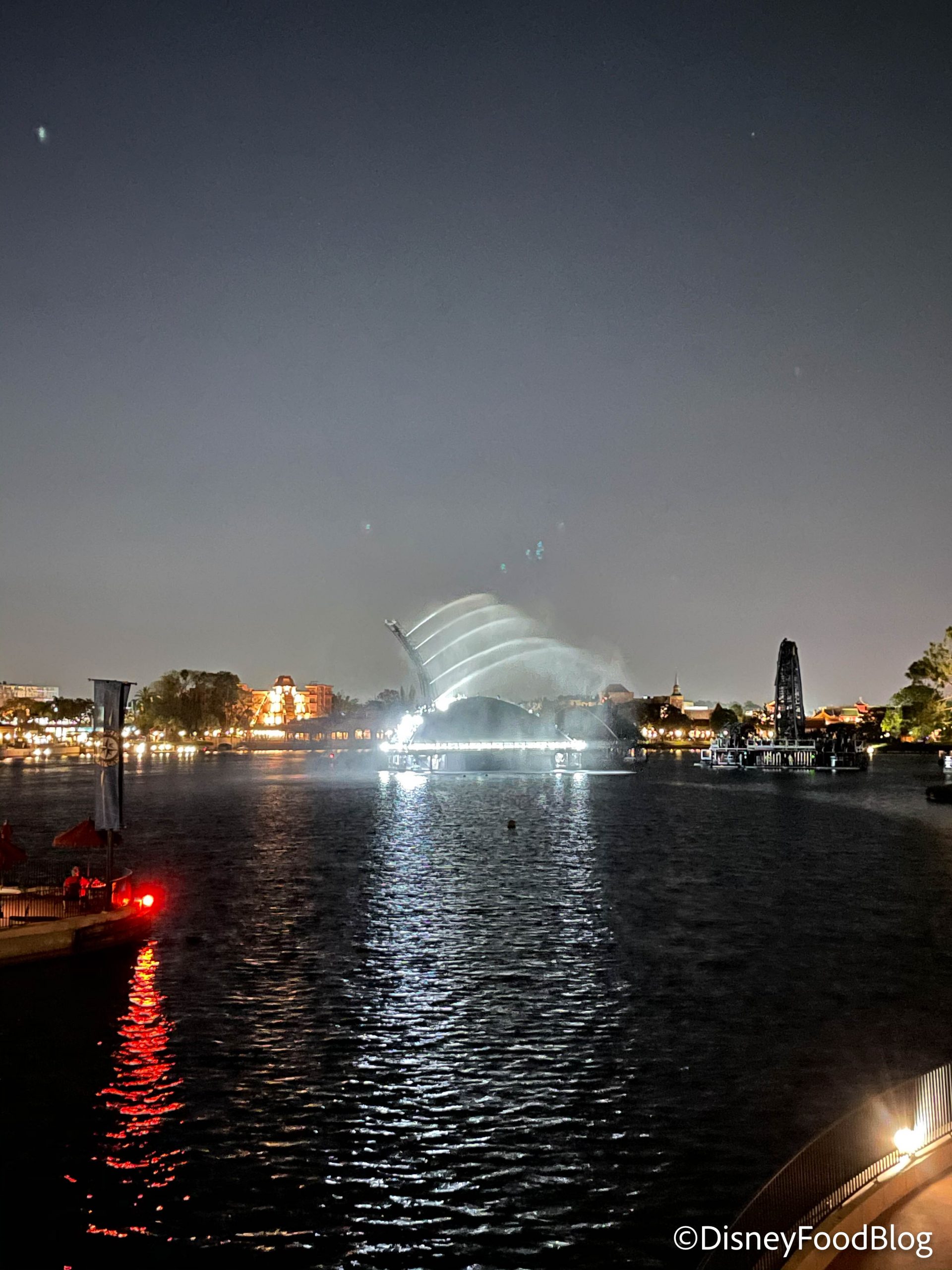 PHOTOS & VIDEO: Water Testing on Harmonious Barges at EPCOT! - Disney ...