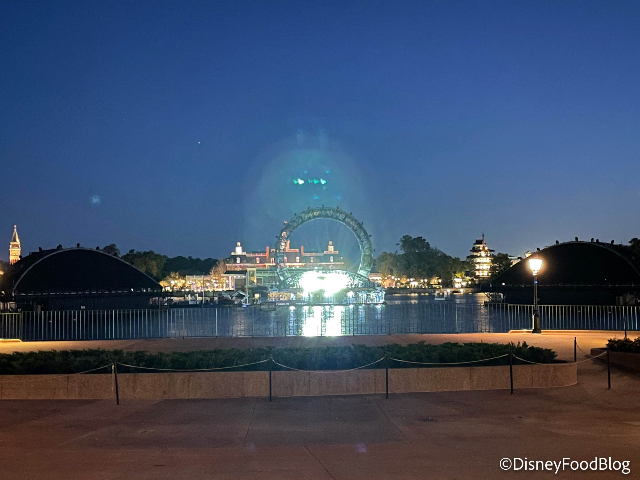 PHOTOS: The Harmonious Barges Were LIT UP Tonight in Disney World ...
