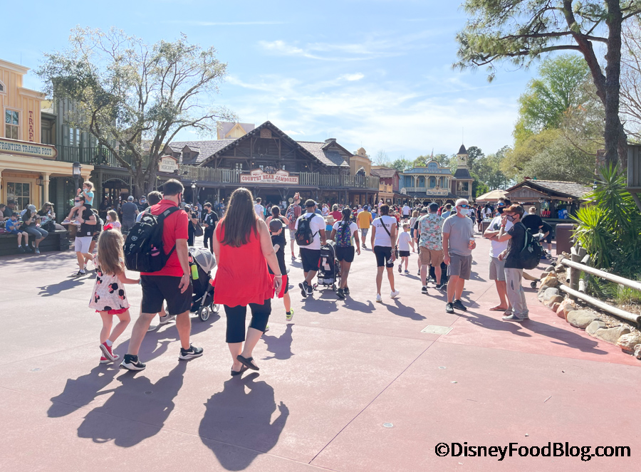 PHOTOS & VIDEOS: Spring Break Weekend Crowds at Disney World Surprised ...