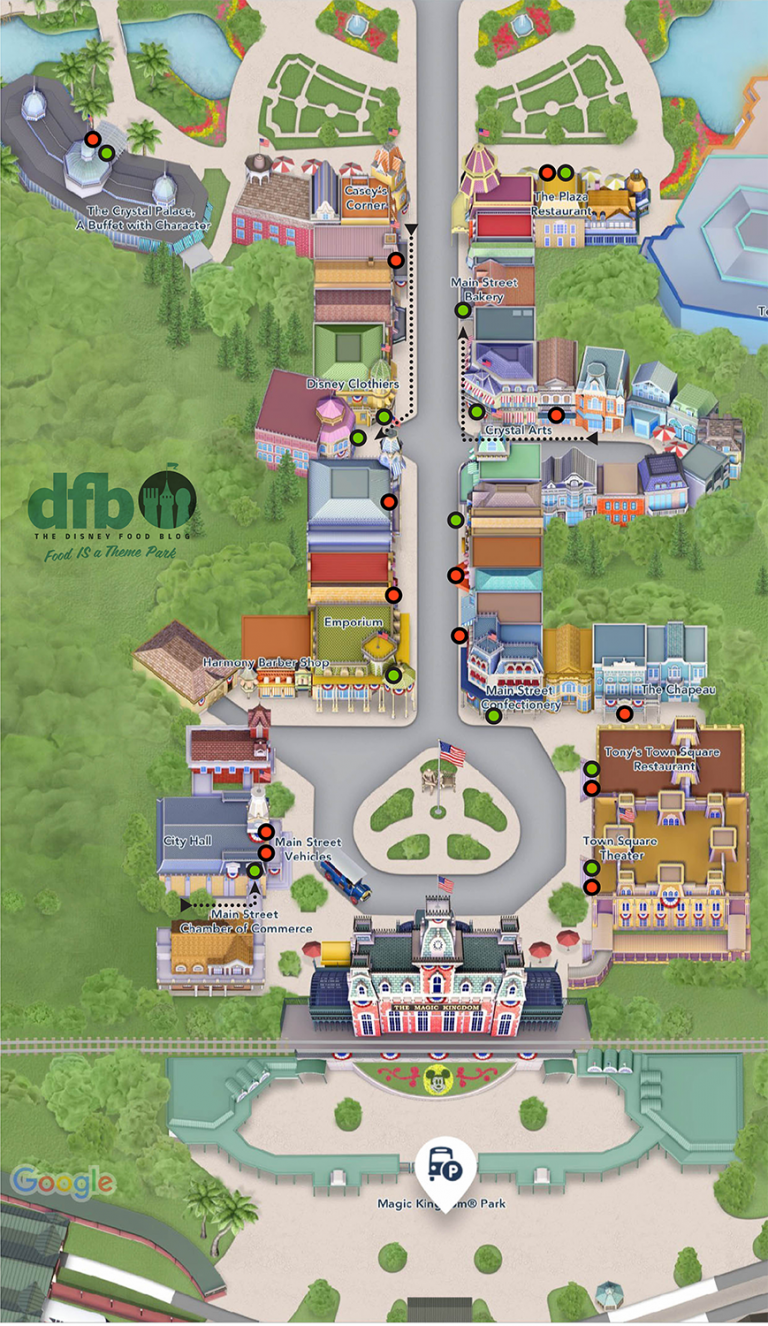 The Magic Kingdom Map That Disney WON'T Print | the disney food blog