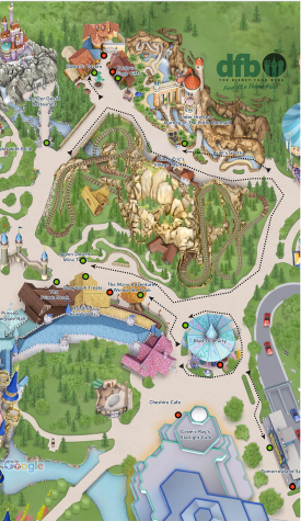 Walt disney world magic kingdom map magic kingdom vs disneyland size ...