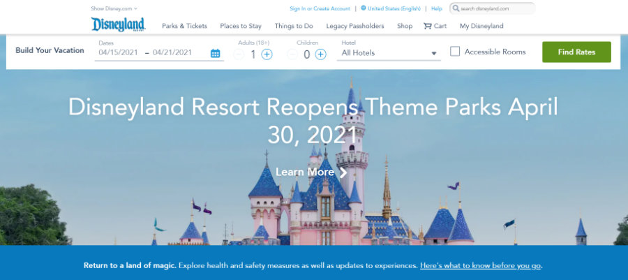 Step By Step Guide! How To Book A Hotel Room at Disneyland! | the ...