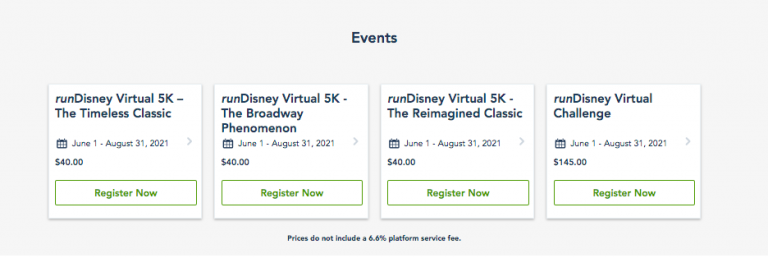 ACT FAST! Registration for runDisney's 2021 Summer Virtual Series Is ...