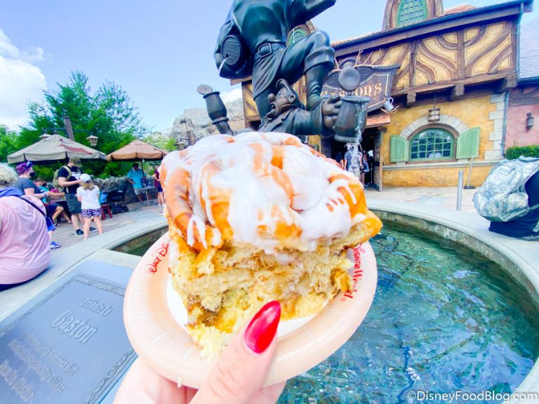 RECIPE: Gaston's Cinnamon Roll From Gaston's Tavern in Magic Kingdom ...