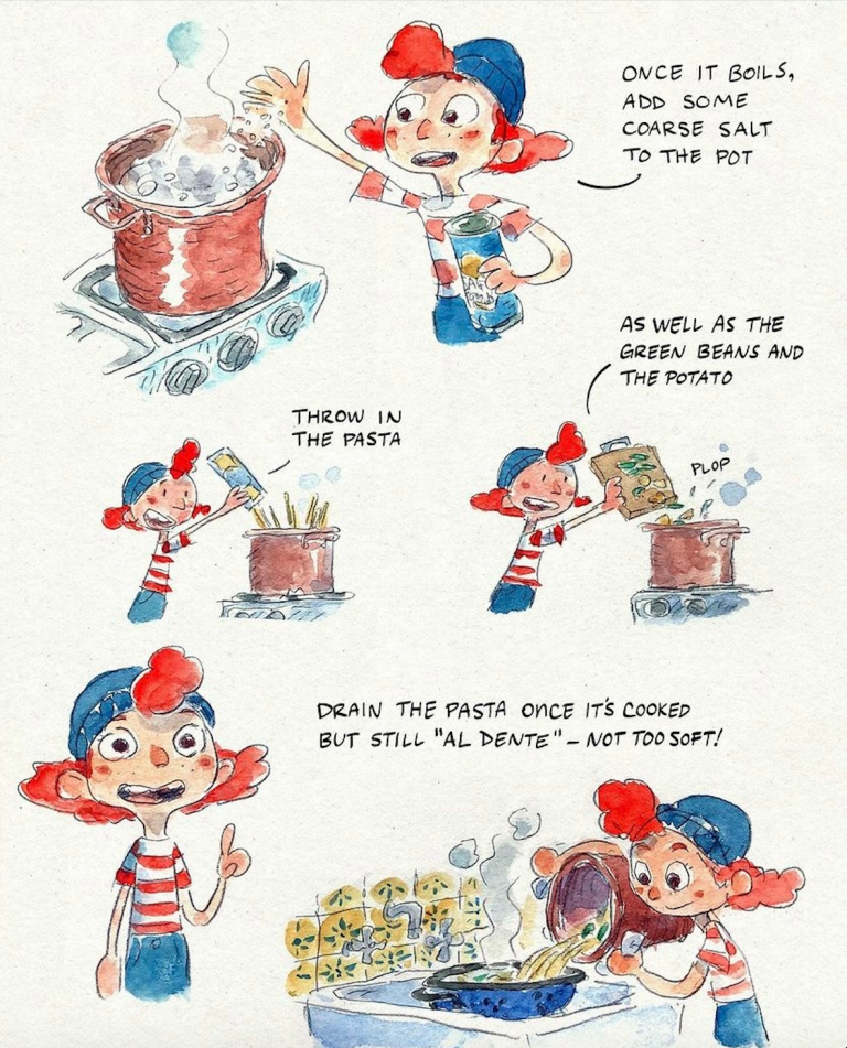 RECIPE: How to Make Trenette al Pesto from Pixar's 'Luca' | the disney ...