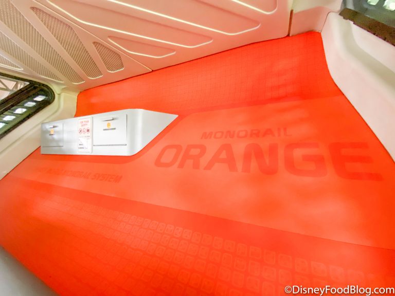 PHOTOS: Have You Seen the Updated Monorail Orange in Disney World ...
