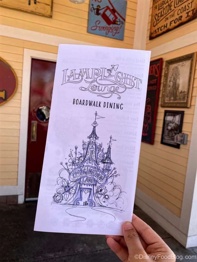 REVIEW of the Walk-Up BoardWalk Dining Experience at Lamplight Lounge ...
