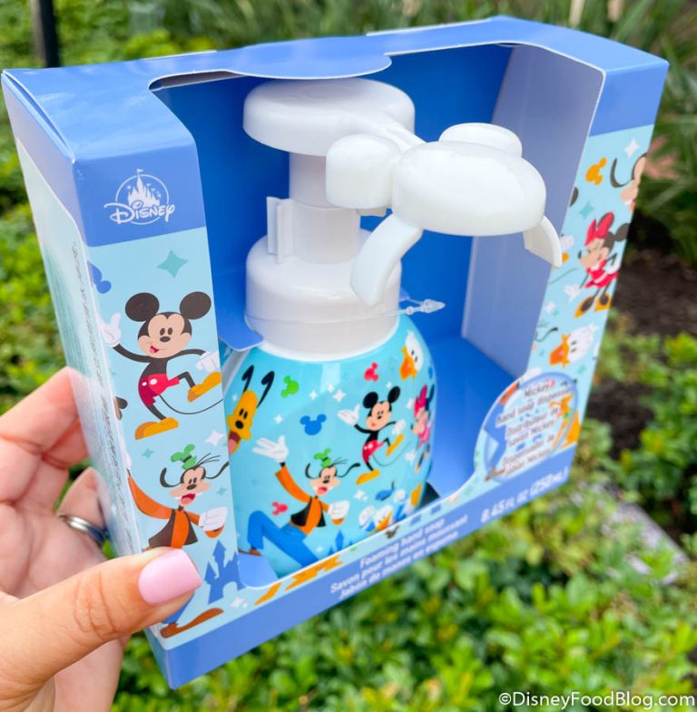 You Can Get a Soap Pump That Makes MICKEY SHAPED FOAM in Disney World ...