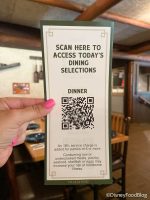Are QR Code Menus Here to Stay at the Disney Parks? | the disney food blog