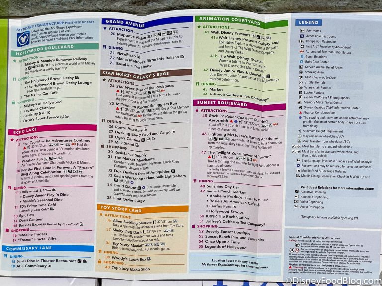 Disney's Hollywood Studios Gets a New Map With a BIG Change! | the ...