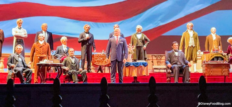 PHOTOS: The Hall of Presidents Has Reopened With the New Biden ...