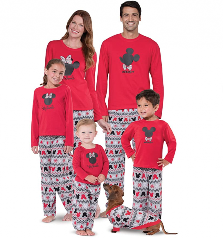 The BEST Matching Disney-Themed Christmas Pajamas! | the disney food blog