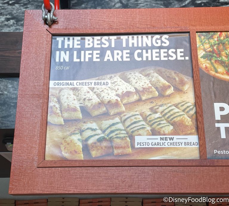 REVIEW: Pesto Garlic CHEESY Bread in Disney World? Say No More | the ...