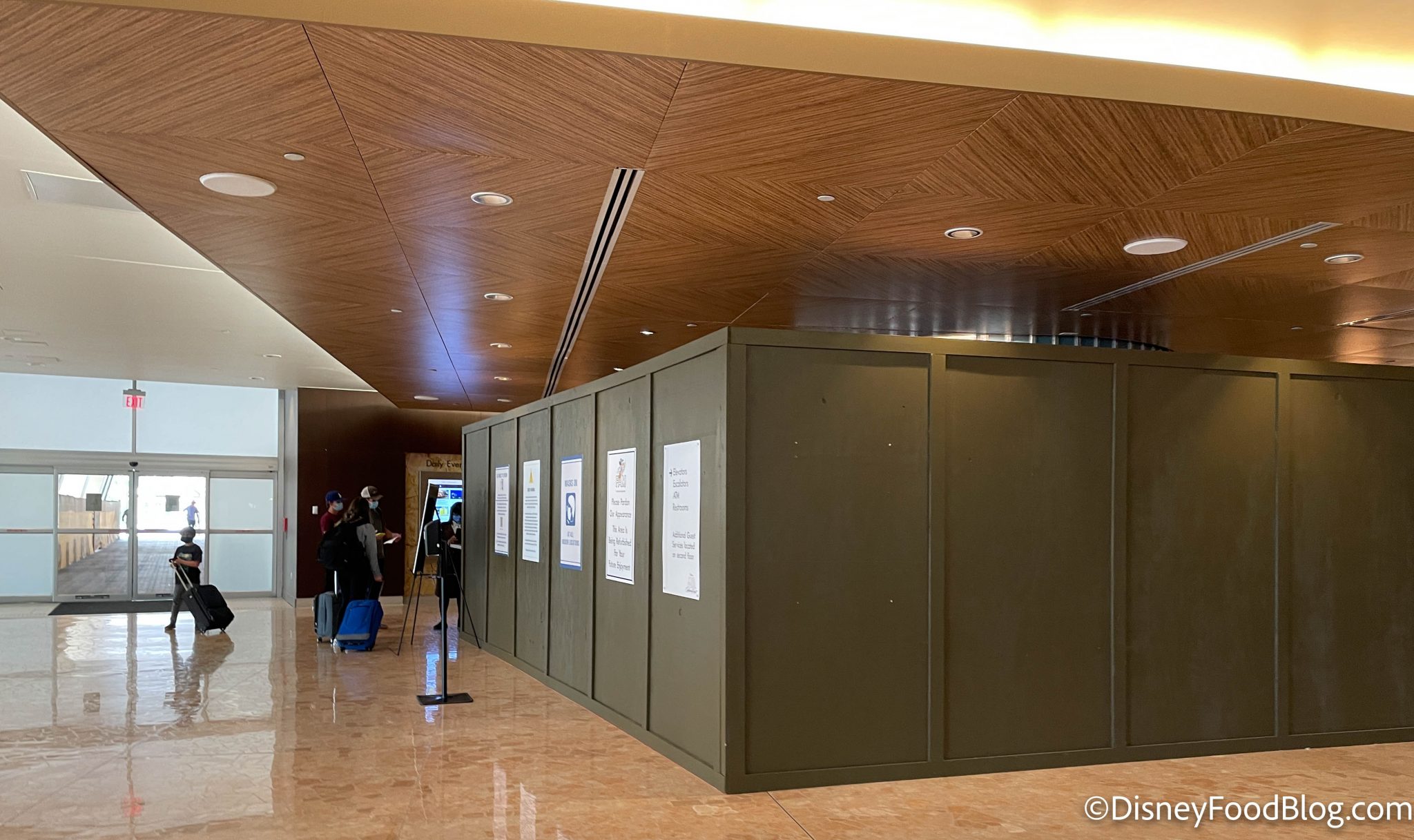 What's New at the Disney World Hotels: Contemporary Construction ...