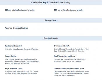 Review: Is Breakfast at Cinderella's Royal Table Worth the Cost Right ...