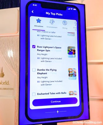 PHOTOS: What Disney Genie Will Look Like on Your Phone | the disney ...