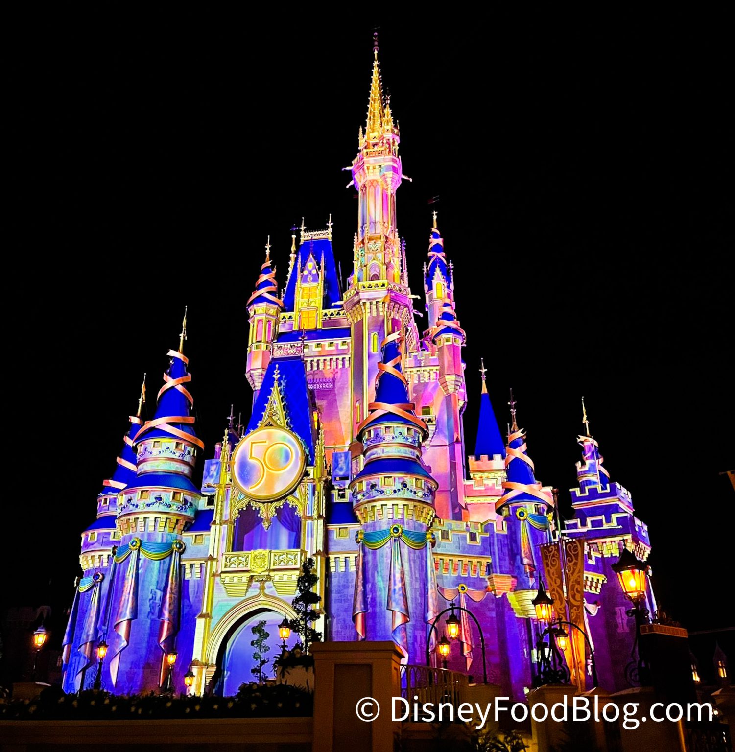 PHOTOS: See the NEW Nighttime Looks for all 4 of the Disney World Icons ...