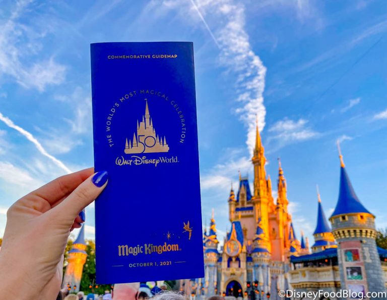 PHOTOS! See ALL FOUR New Park Maps in Disney World! | the disney food blog