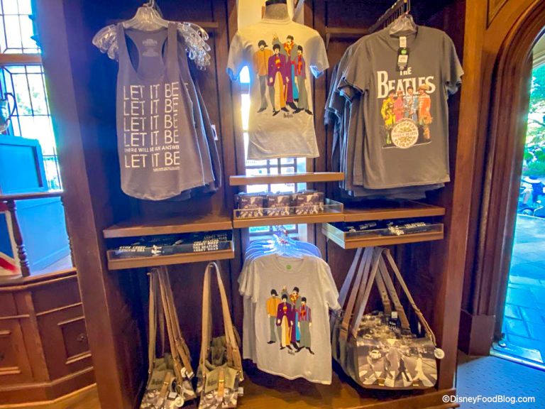PHOTOS: Get Your Beatles Souvenirs and More at a Reopened EPCOT Shop ...