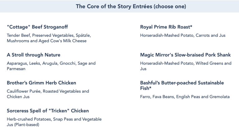 Story Book Dining Will Reopen in Disney World With an Updated Menu ...