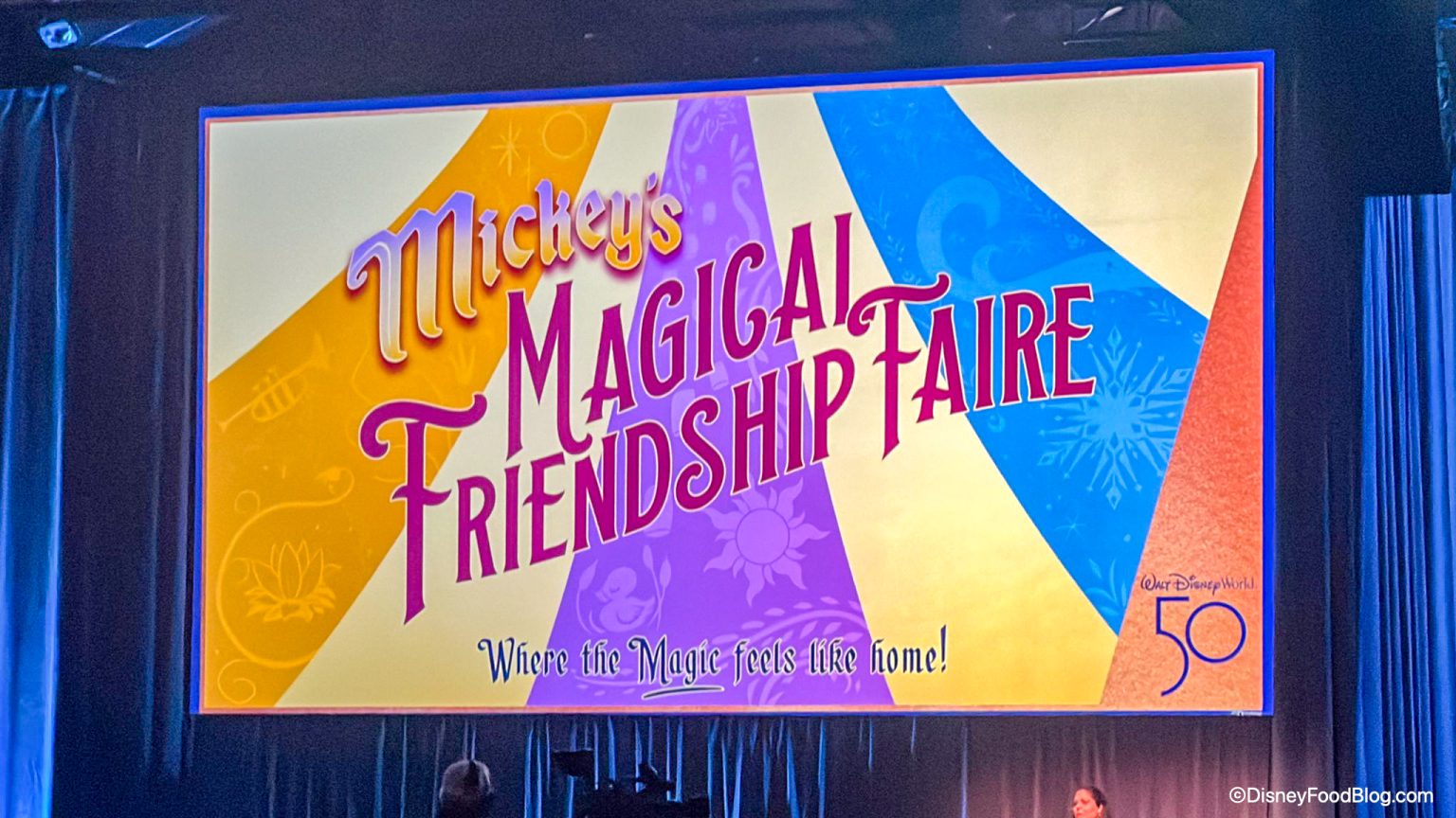 PHOTOS & VIDEOS: FIRST LOOK at the Updated Stage Show in Magic Kingdom ...