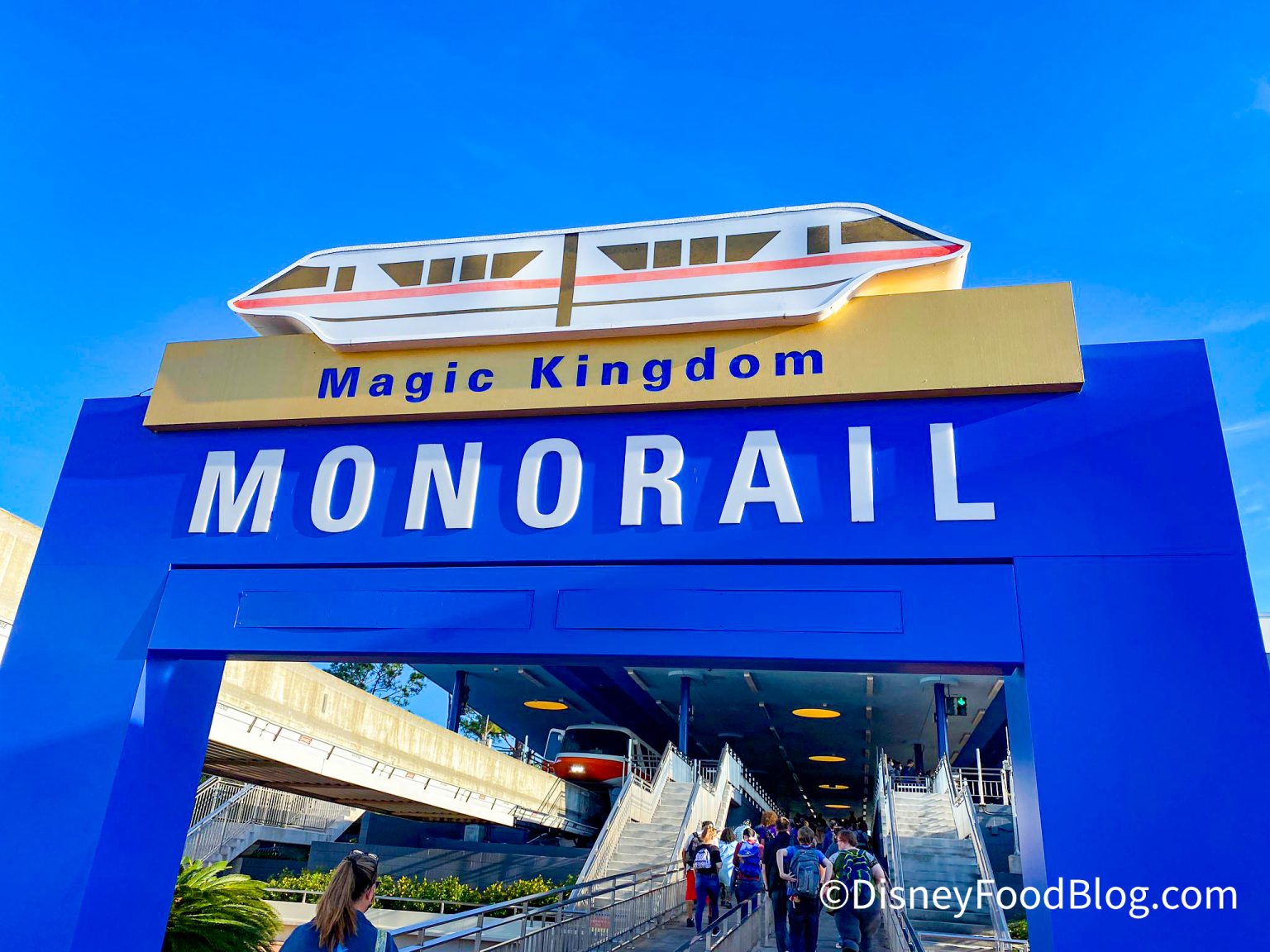 Our Trip on the Disney World Monorail Took Almost 45 Minutes Today ...