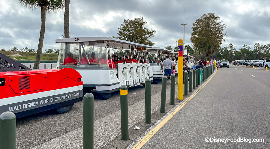 PHOTOS & VIDEO: Disney World's Parking Trams are FINALLY Back! | the ...