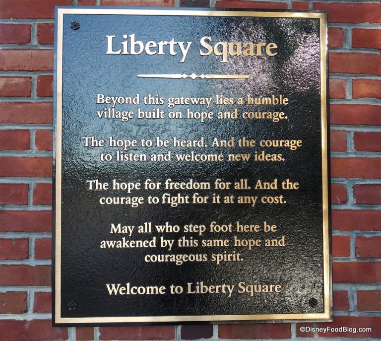 Liberty Square in Walt Disney World's Magic Kingdom | the disney food blog