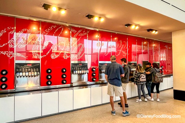 2022 wdw epcot club cool coke machines | the disney food blog