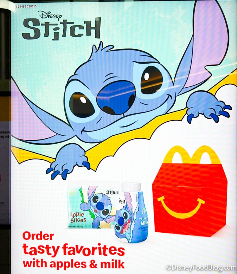 Stitch Is Taking Over McDonald's Happy Meals for a Limited Time! | the ...