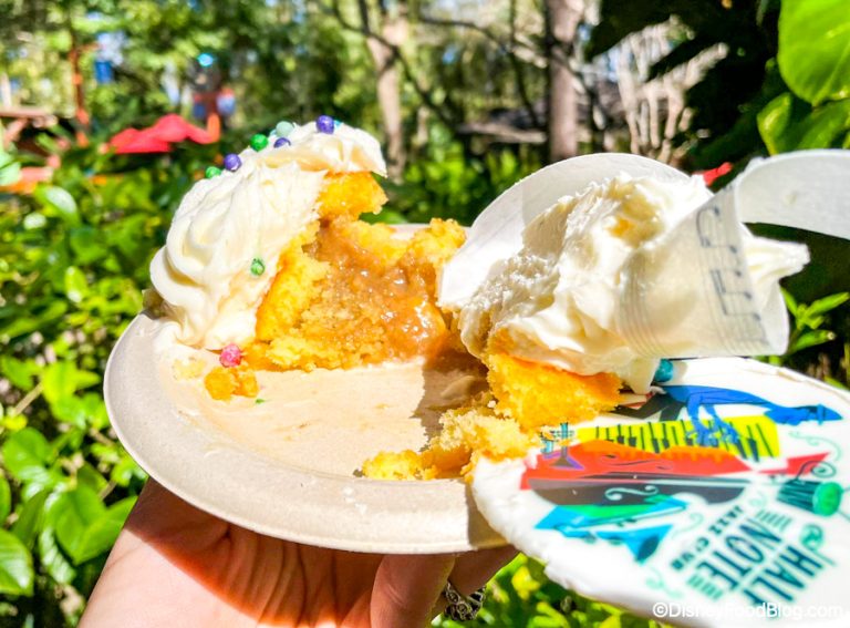 The New Disney World Cupcake Is 90% Filling And We're SO Not Mad About ...