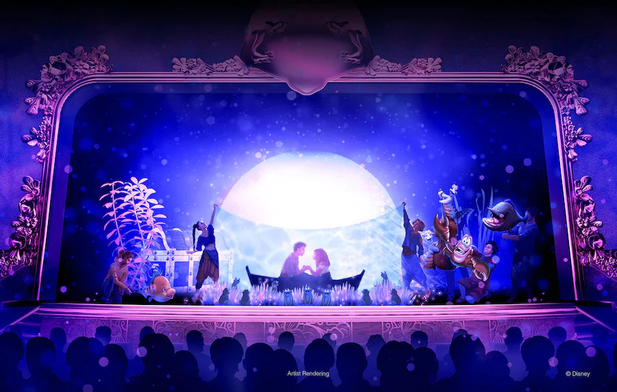 Sneak Peek at 'The Little Mermaid' Show Coming to the Disney Wish ...