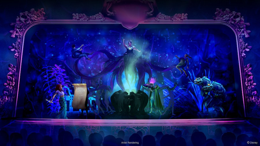 Sneak Peek at 'The Little Mermaid' Show Coming to the Disney Wish ...