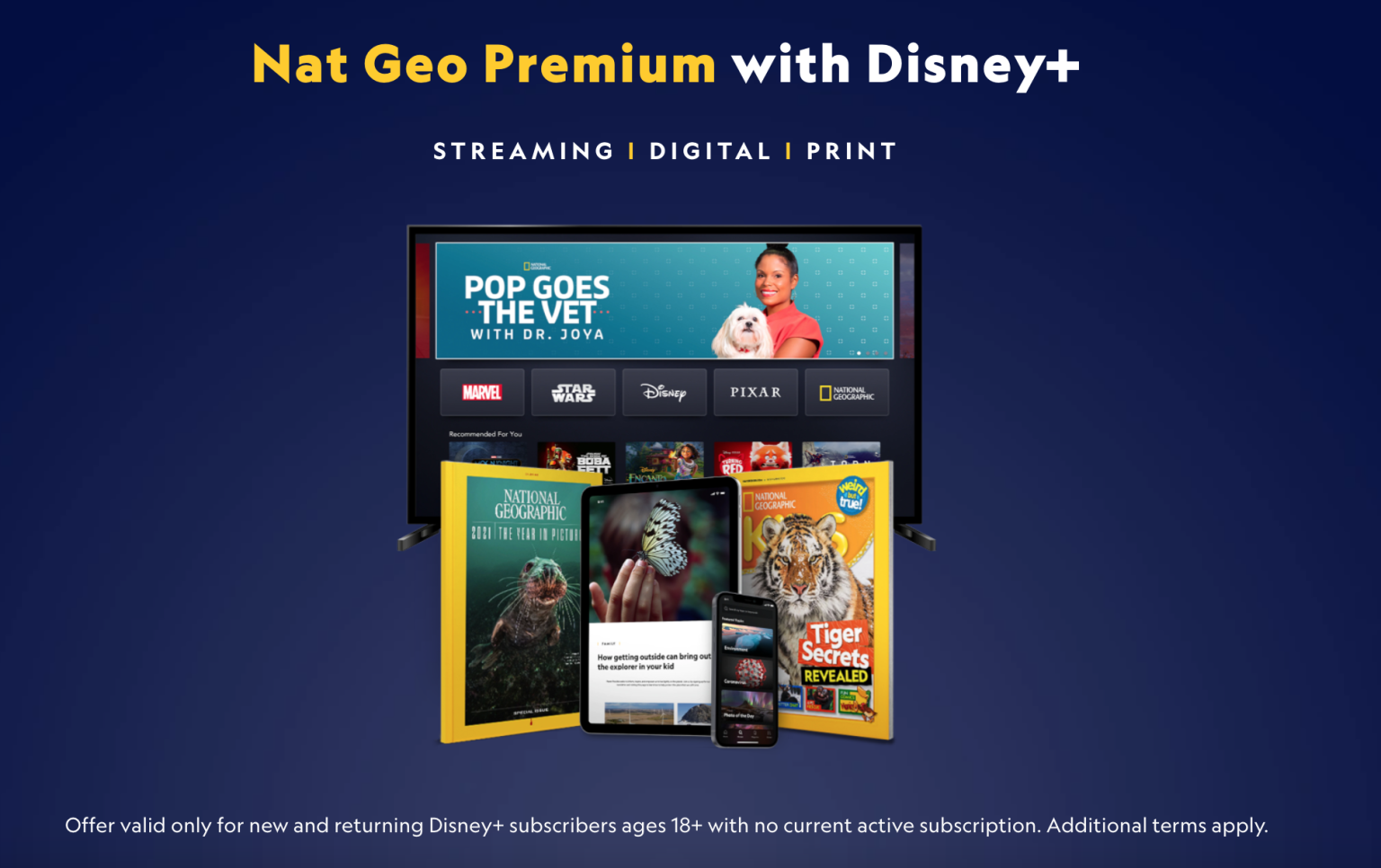 Disney+ Launches New Bundle With National Geographic Subscription ...