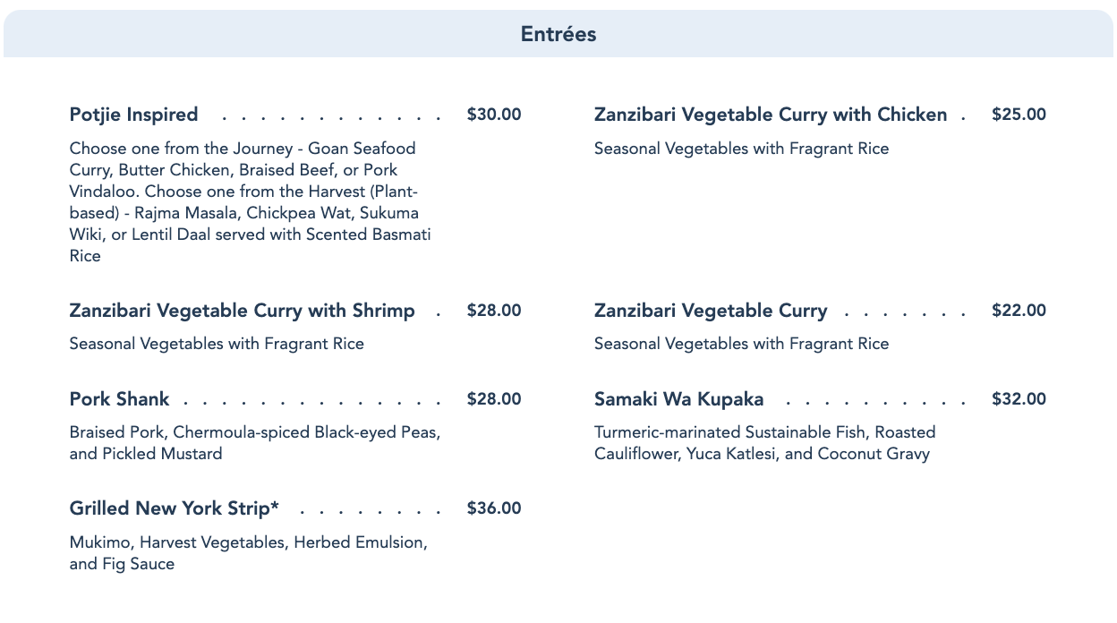 REVIEW: NEW Exclusive Dinner Dishes and Stunning Savanna Views? Disney ...