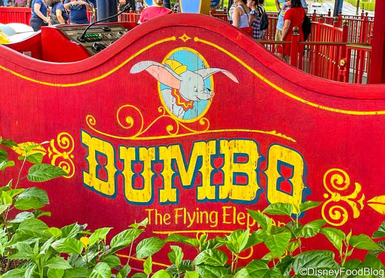FIRST LOOK at Disney's Dumbo The Flying Elephant Main Attraction ...