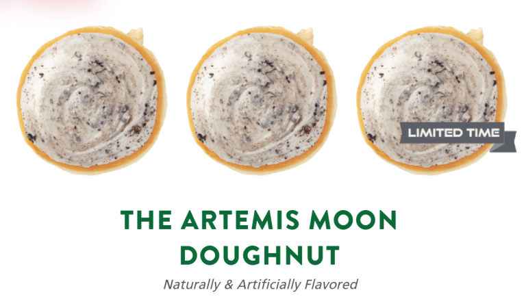 You Can Celebrate the Artemis I Launch With a … Krispy Kreme Doughnut ...