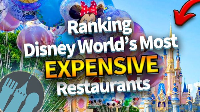 DFB Video: Ranking Disney World's Most EXPENSIVE Restaurants | the ...