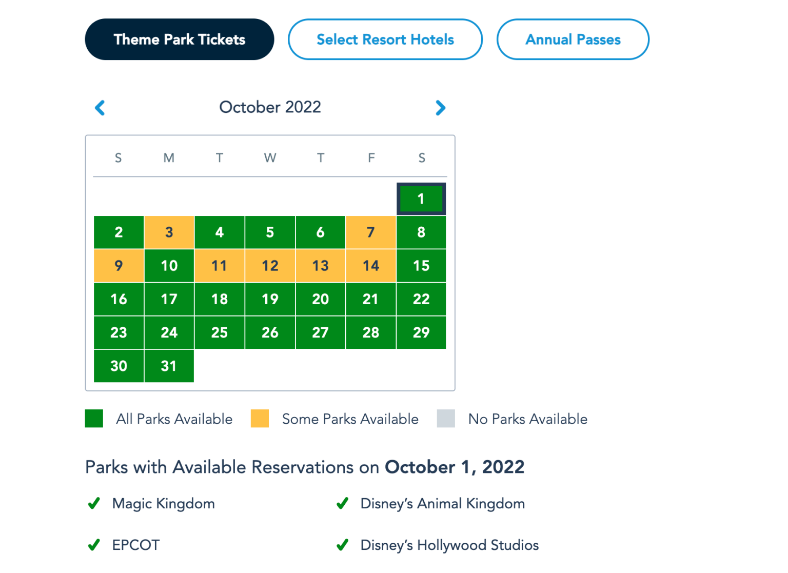 NOW Is the Time to Book Park Pass Reservations for EPCOT's 40th ...