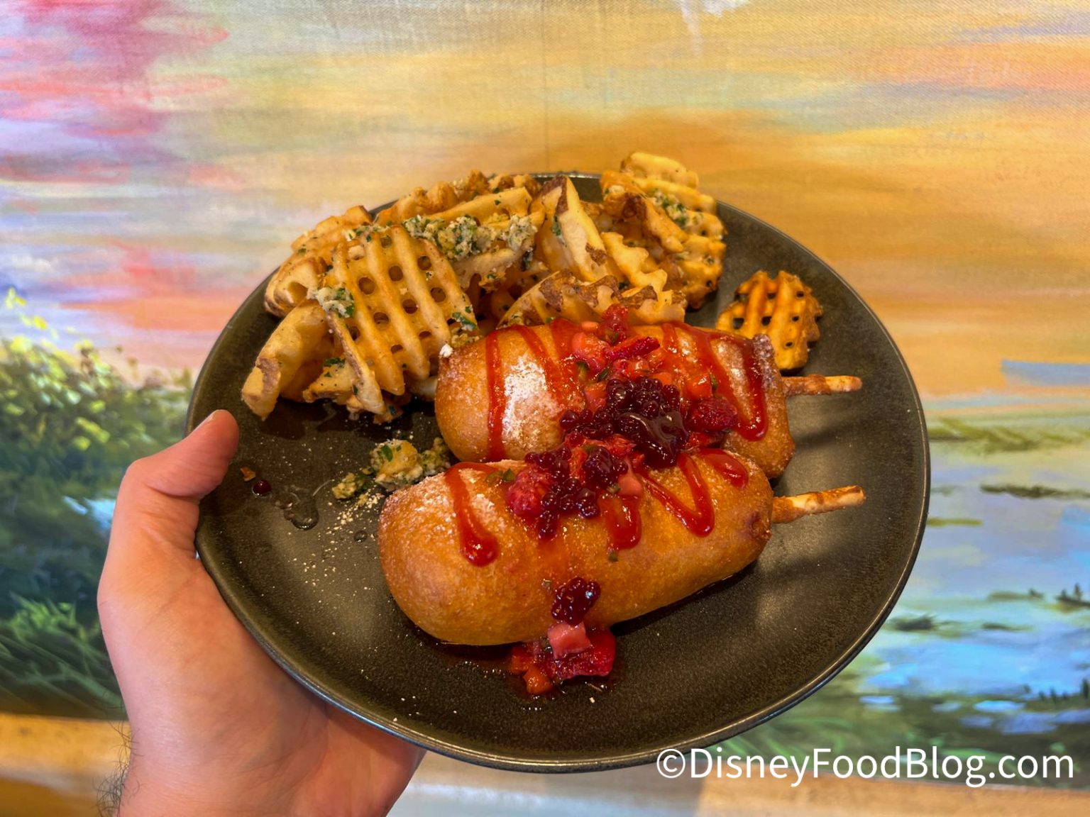 REVIEW: We Tried Disney's Exclusive Monte Cristo CORN DOG — Should You ...