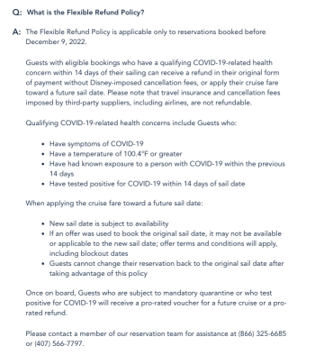 CHANGE Made to COVID-19 Refund Policy on Disney Cruise Line | the ...